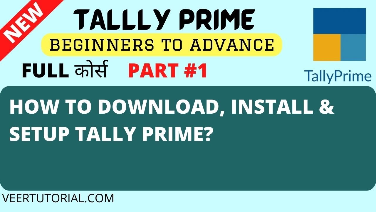 Tally Course How To Download Install Setup Tally Prime Free Part 1 Tally Course How To Download Install Setup Tally Prime Free Part 1