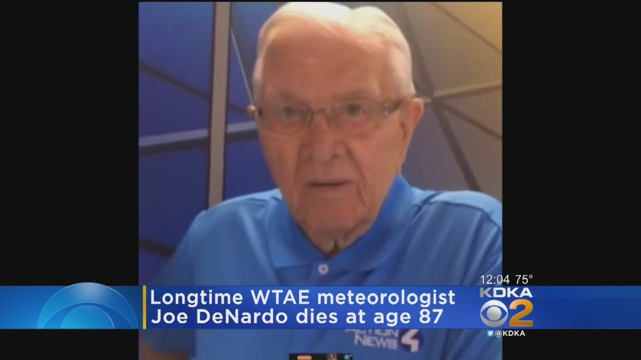 Meteorologist Joe DeNardo Dies At 87 - YouTube