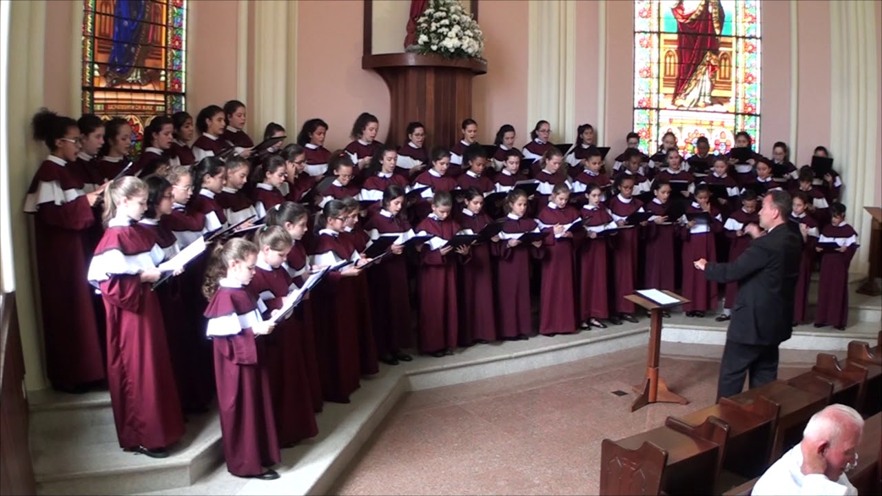 Veni Creator (Oreste Ravanello) - Meninas dos Canarinhos de Petrópolis ...