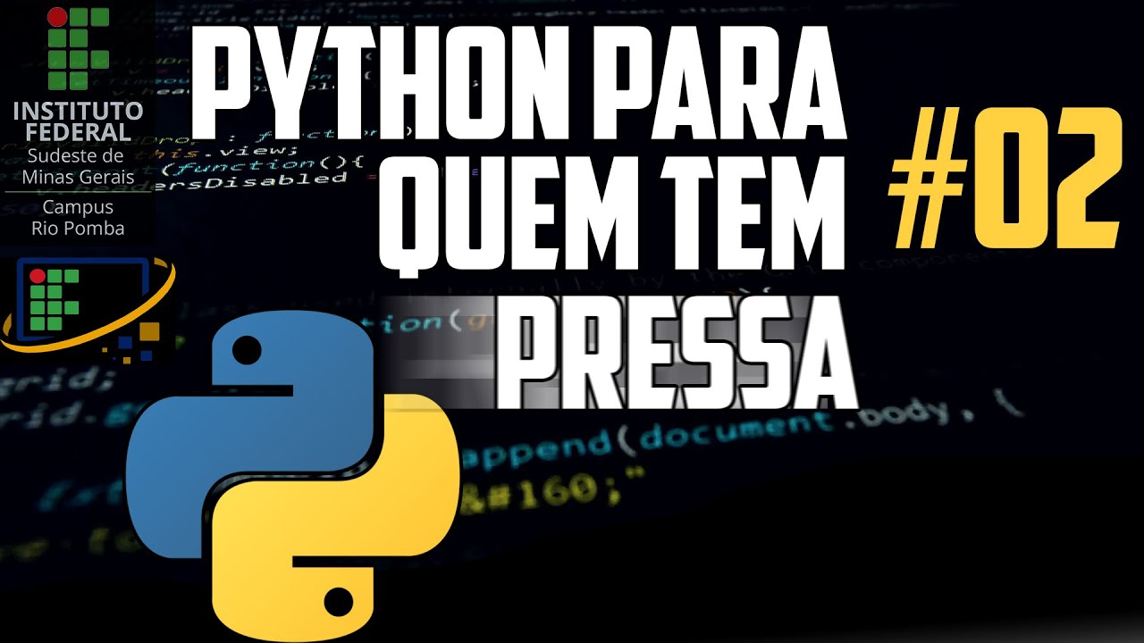 Instalação e Uso do IDLE - Python Curso Para Quem Tem Pressa (Aula 2 ...