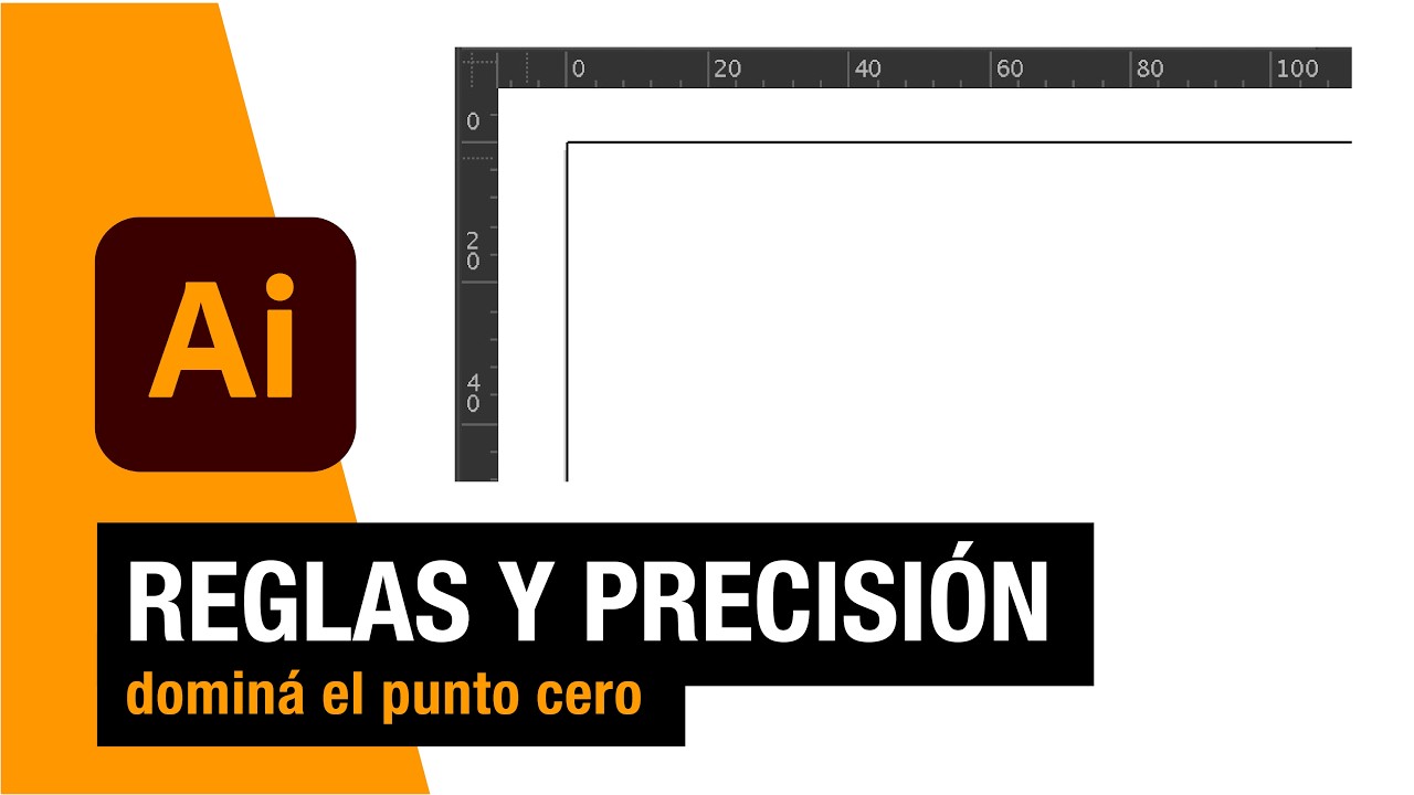 Cómo mostrar las reglas en Adobe Illustrator - YouTube