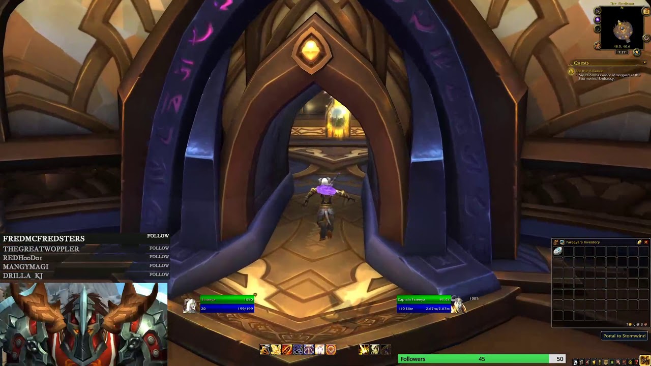 Leveling Draenei Prot Paladin Alt @Warcraft #WorldofWarcraft # ...
