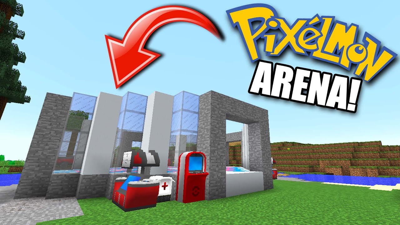 Creating My Own PIXELMON ARENA! | Pixelmon [Ep.7] - YouTube