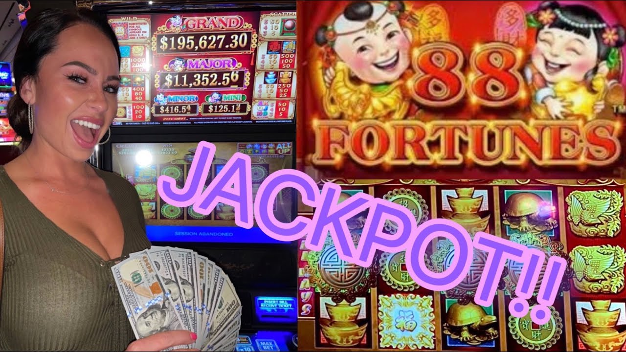 High Limit Slots *RETRIGGERS* in Bonus Game!!!! 88 Fortunes ...