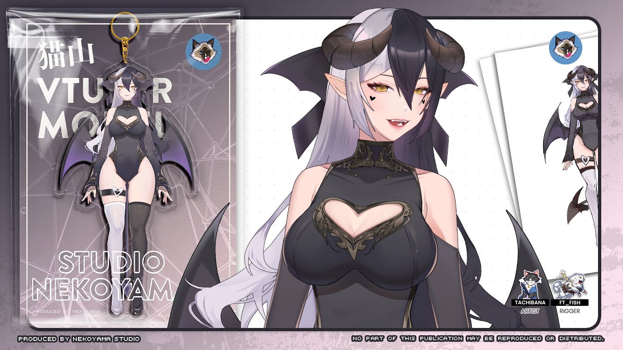 Tier 4 VTuber Model Showcase | Studio Nekoyama - YouTube