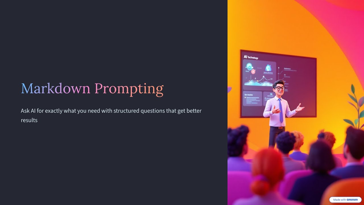 Markdown Prompting Explained – How to Ask AI for Better, Smarter Answers - YouTube