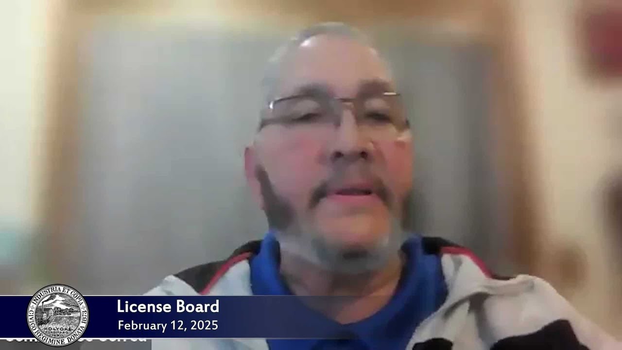 License Board 2/12/2025 - YouTube