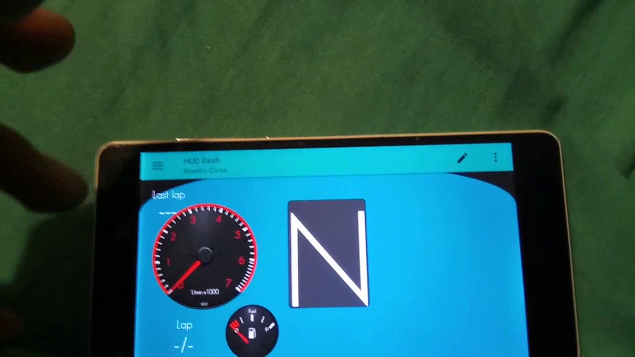 HUD Dash Descarga, Instalacion y conexion en Assetto corsa. - YouTube