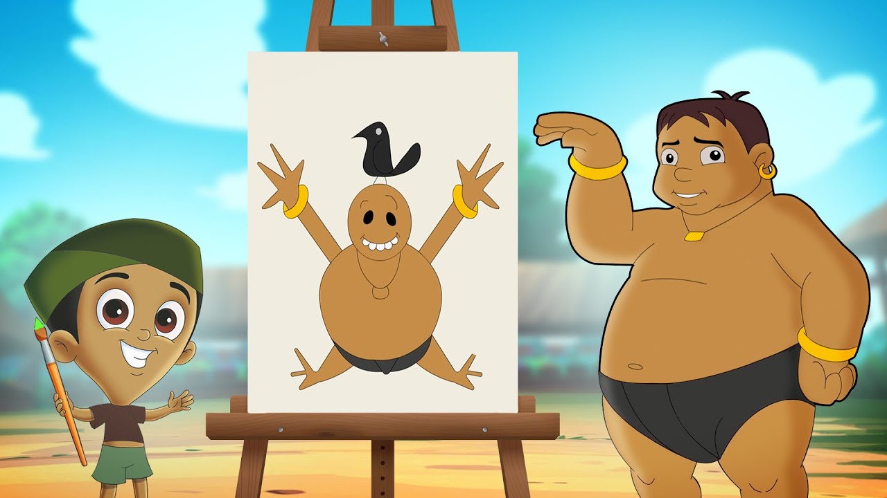 Kalia Ustaad - ढ़ोलू भोलू की कला | Fun for Kids | Chhota Bheem Cartoon ...