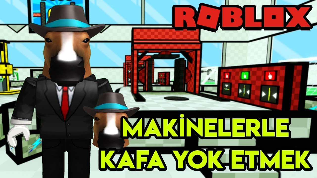 🤕 Makinelerle Kafamızı Yok Ediyoruz 🤕 | Head Destroyer 9000 | Roblox ...