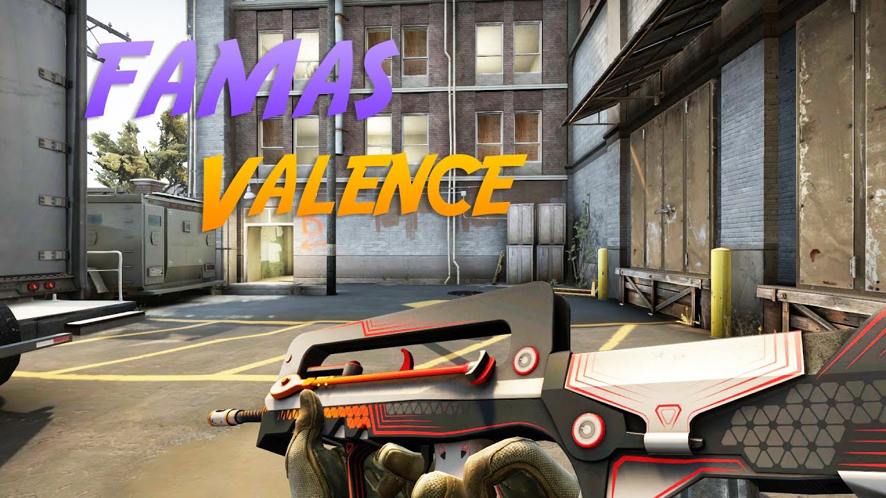 CS:GO FAMAS | Valence Showcase and Prices - YouTube