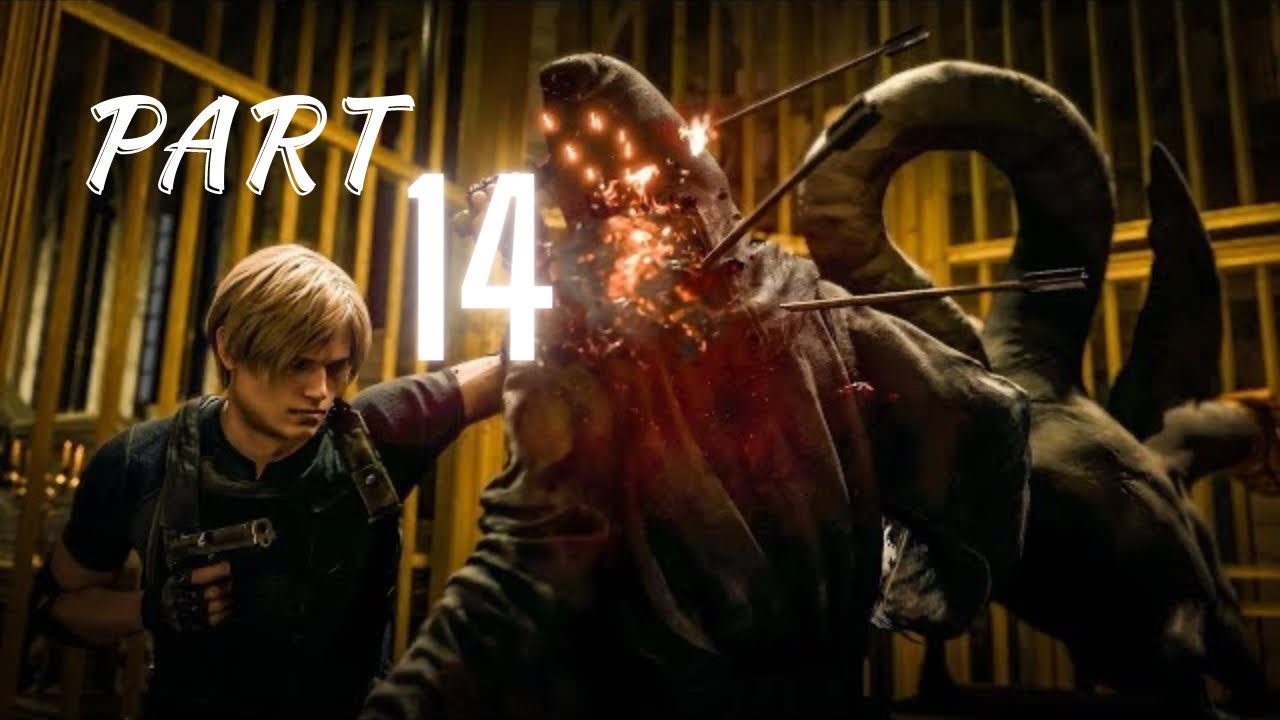 LEON GOES JOHN WICK MODE…- re4 REMAKE #14 - YouTube