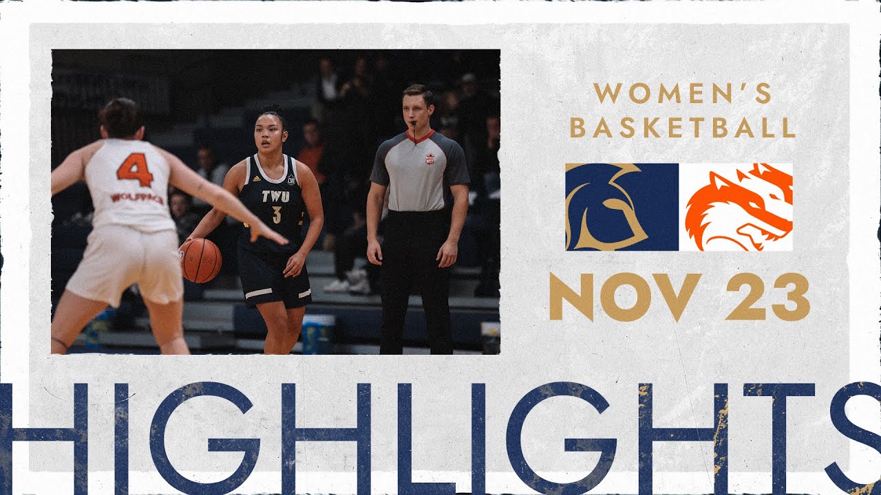WBB | Trinity Western 62 Thompson Rivers 32 - YouTube