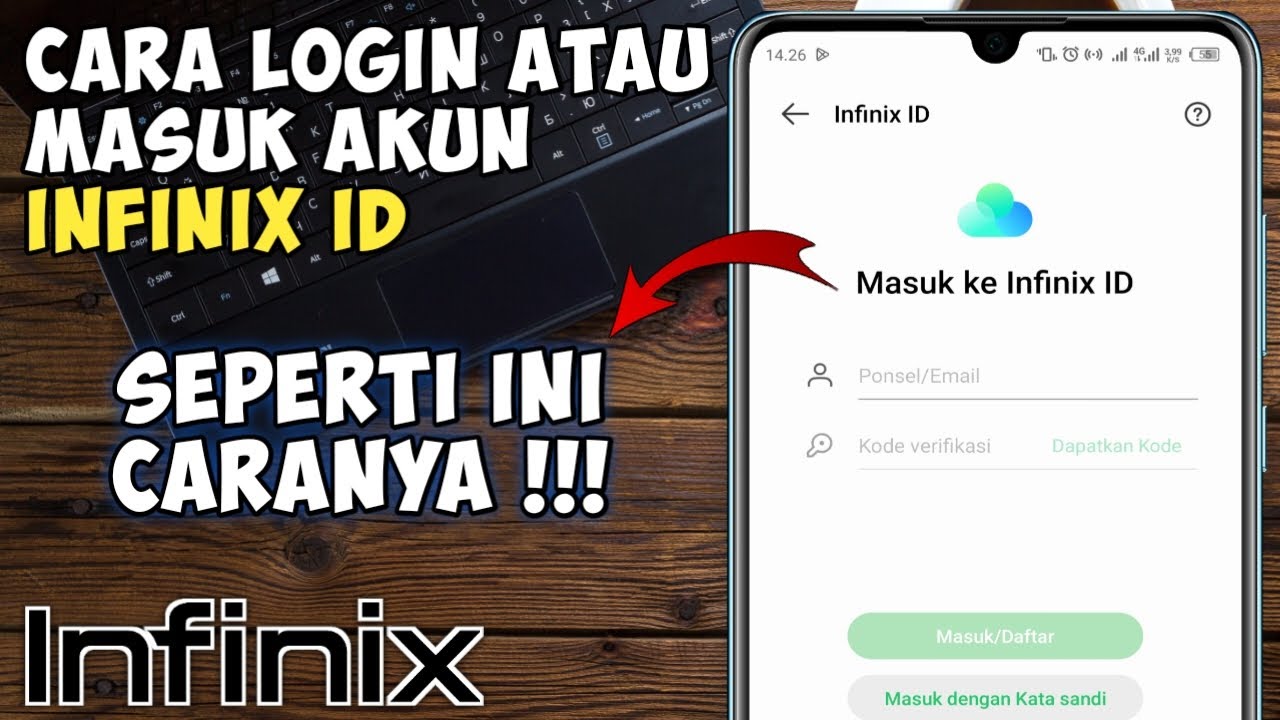 Cara Login/Masuk Akun Infinix Id Di Hp Infinix - YouTube
