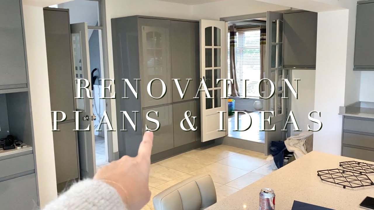 Our Initial Home Renovation Plans - YouTube