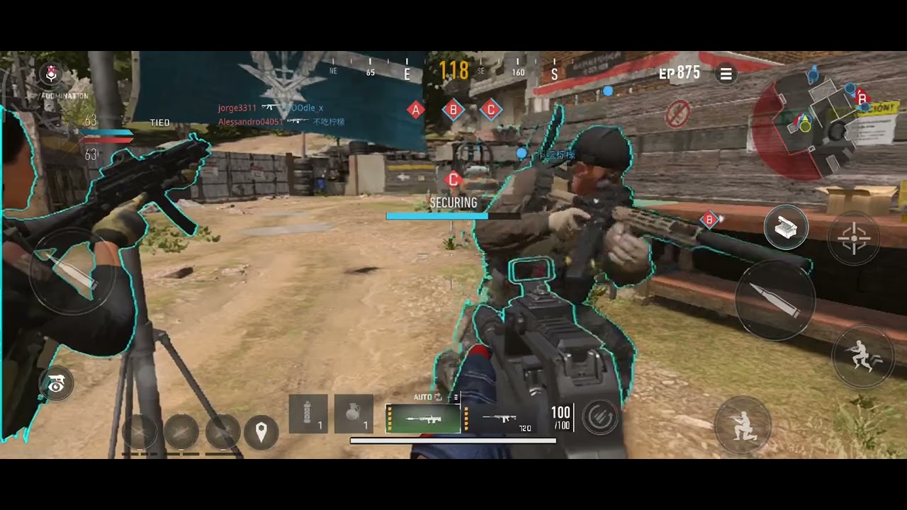 hardpoint win wz mobile gameplay - YouTube