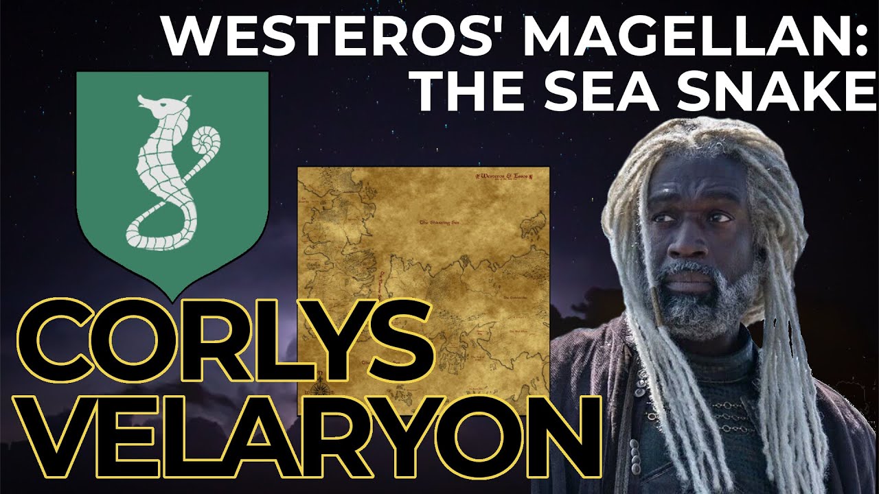ASOIAF Character Histories : Corlys Velaryon - The Sea Snake - YouTube