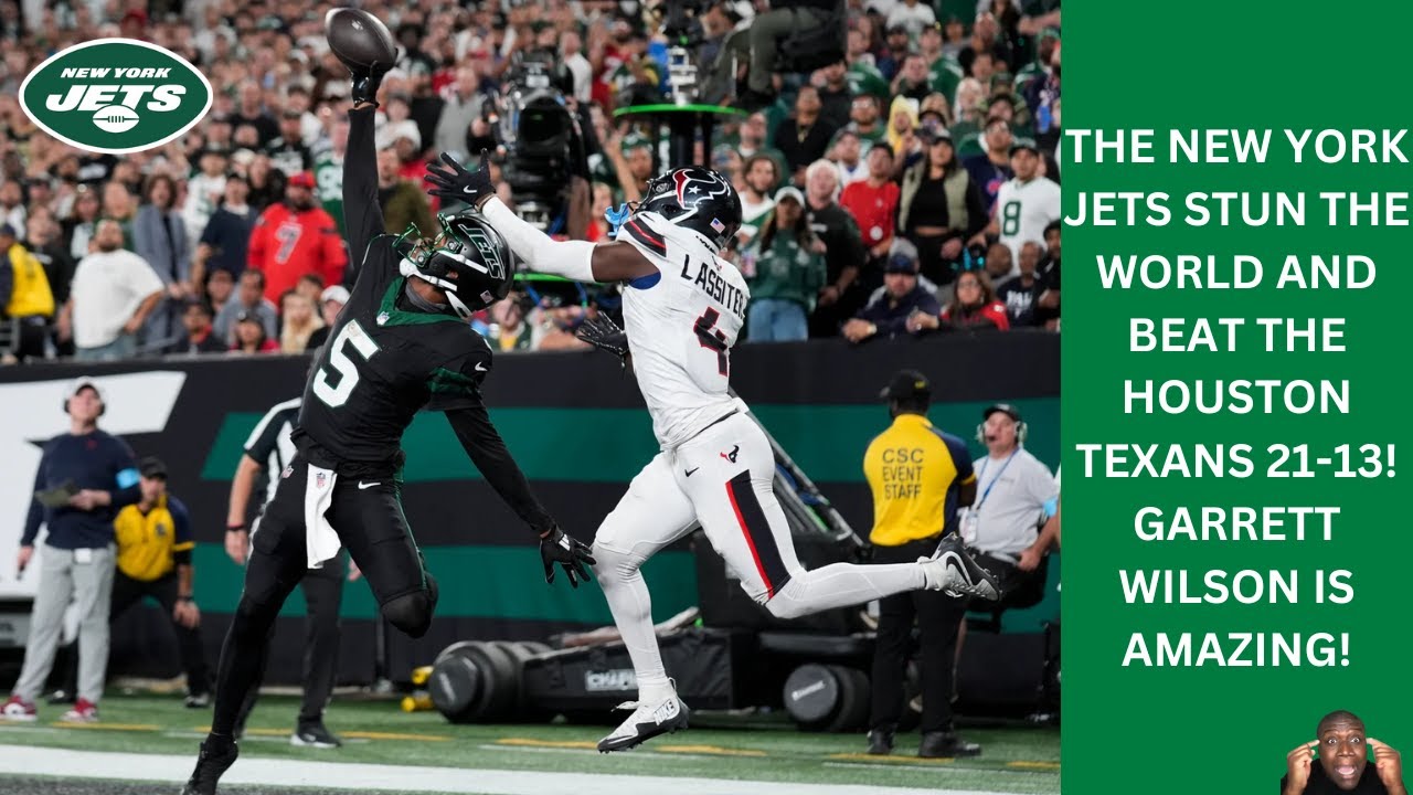 The Jets stun the world and beat the Houston Texans! - YouTube
