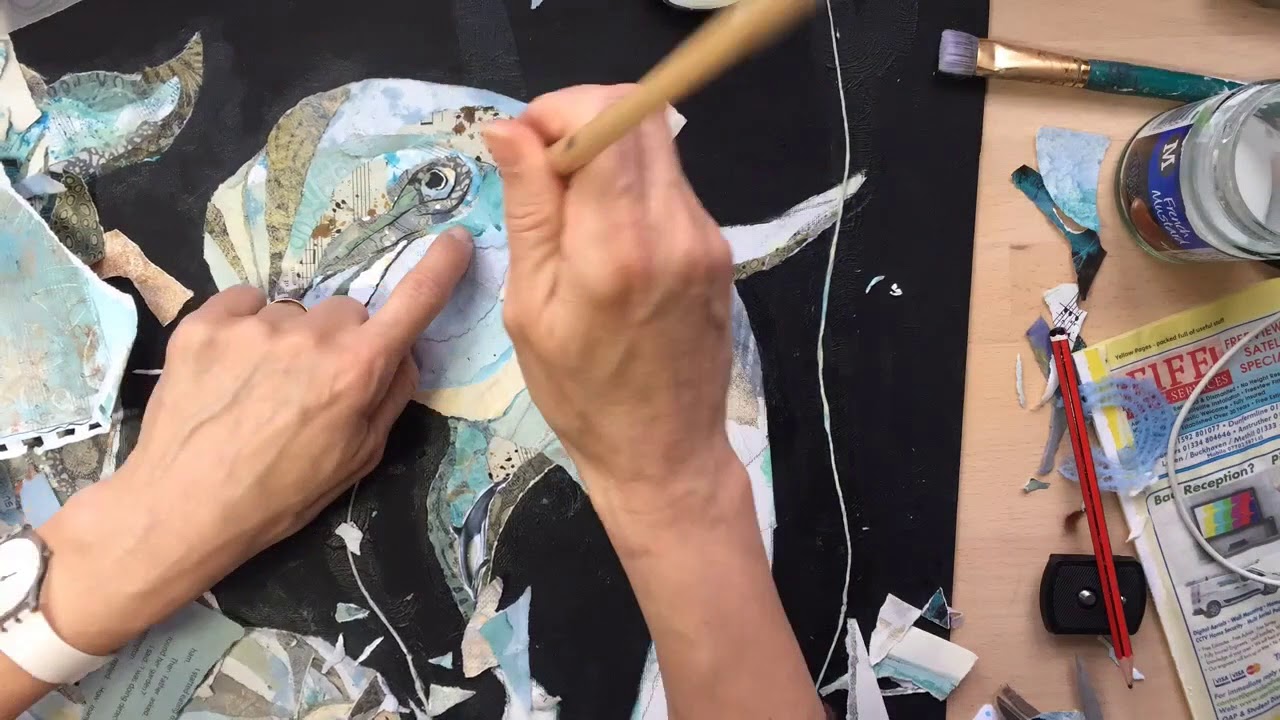 Bubbles & Squeak - Dolphins - Time Lapse Art - YouTube
