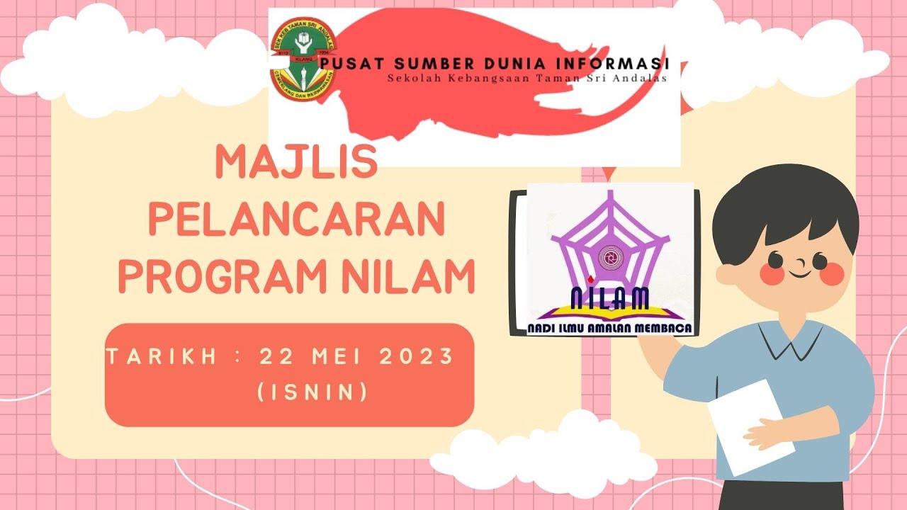 MAJLIS PELANCARAN PROGRAM NILAM 2023, SK TAMAN SRI ANDALAS - YouTube