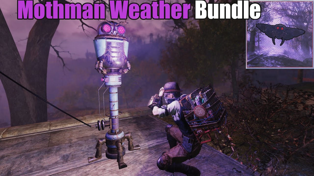 Mothman Weather Bundle - Fallout 76 Showcase - YouTube