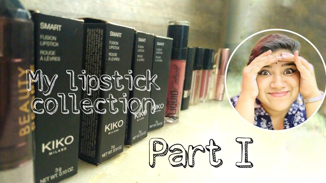 My Lipstick Collection || Part-I || - YouTube