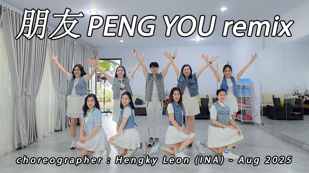 PENG YOU remix 朋友 Friend · Zhou Hua Jian 周华健 | LINE DANCE | SPLD ...