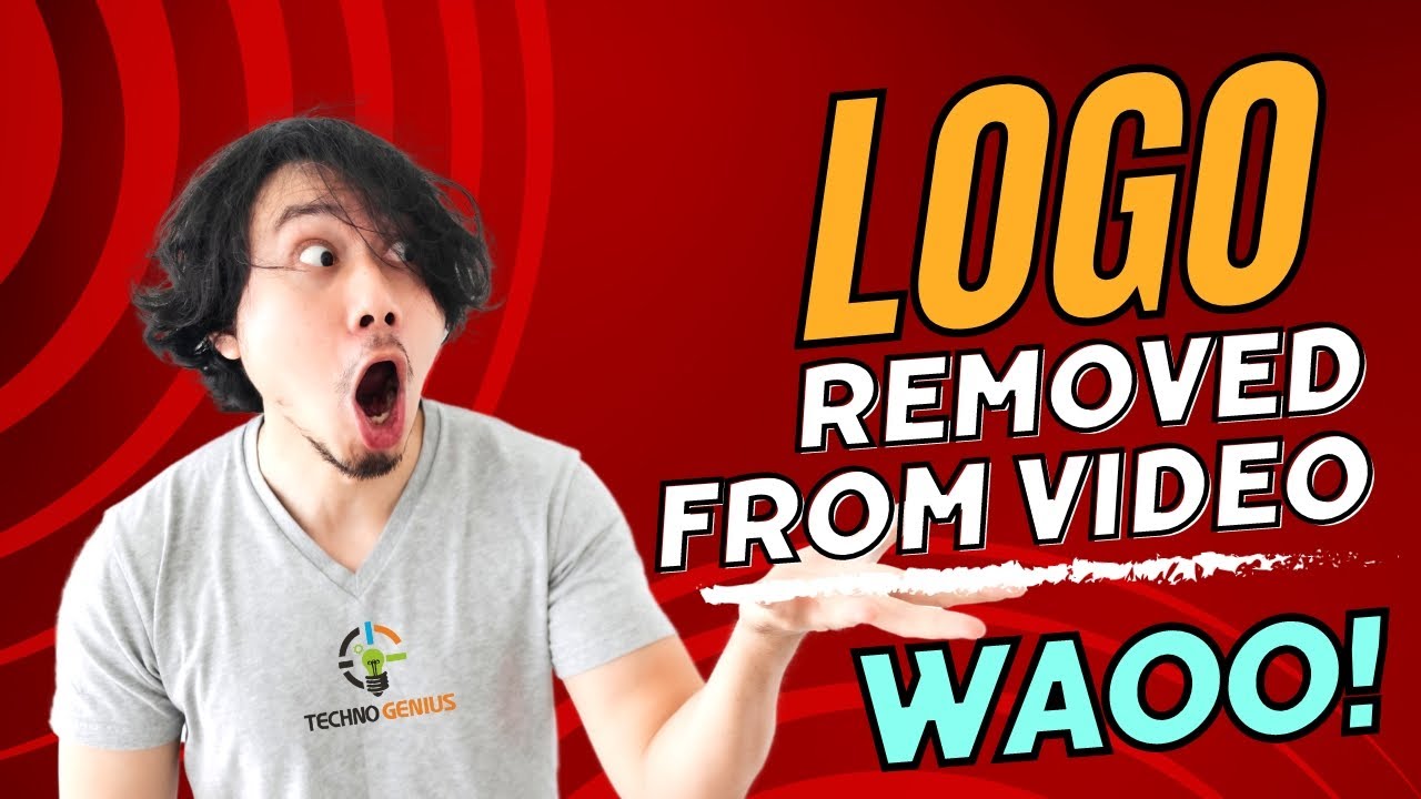 Remove LOGO & WATERMARK from Any Video | Easy Tutorial | Techno Genius - YouTube