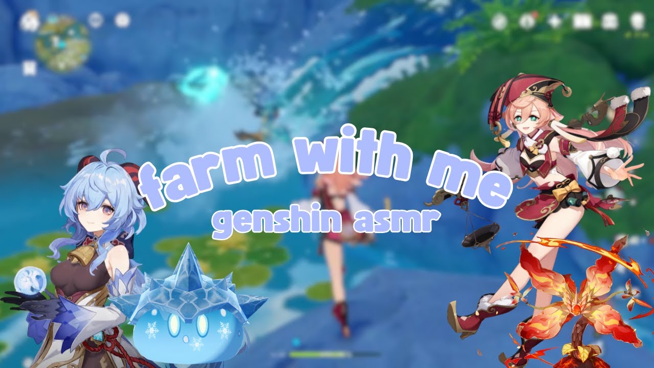 mindlessly farming in genshin before natlan - YouTube