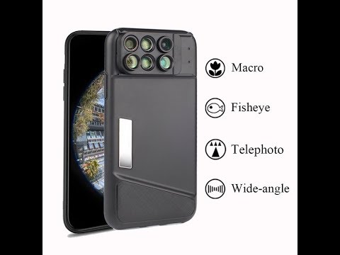 IPHONE X LENSES for photography BY OHOLES UNBOXING - YouTube