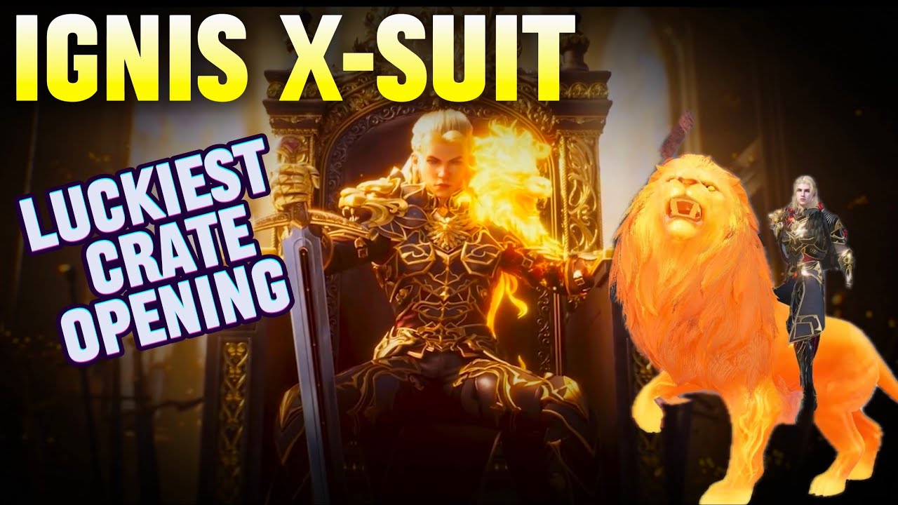 NEW IGNIS XSUIT CRATE OPENING | PUBG BGMI X-SUIT LUCKY SPIN | BLAZING ...
