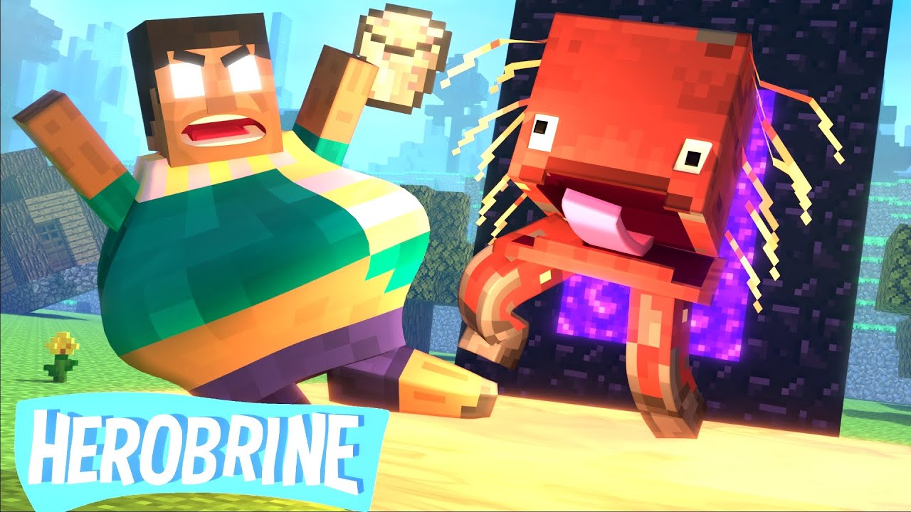 CURSED STRIDER Mob | Funny Herobrine Life | Minecraft Animation - YouTube