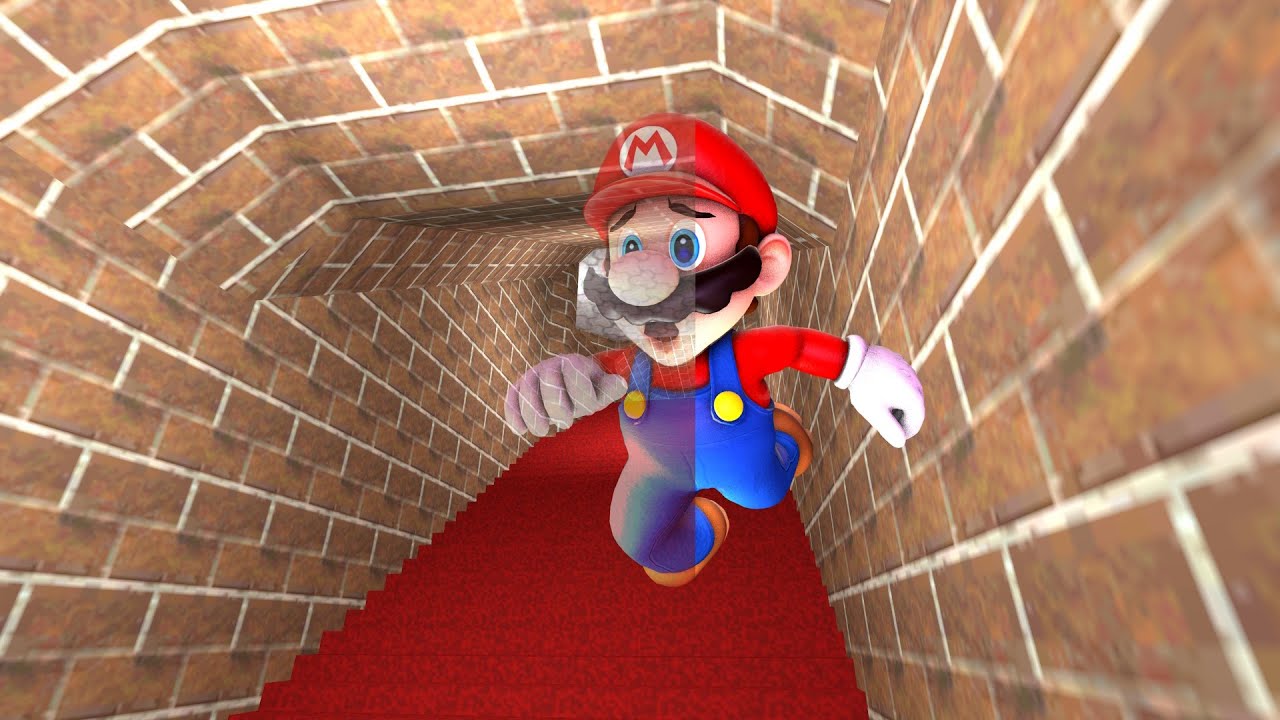 Down the stairs: I threw Mario down the stairs but he disappears ...