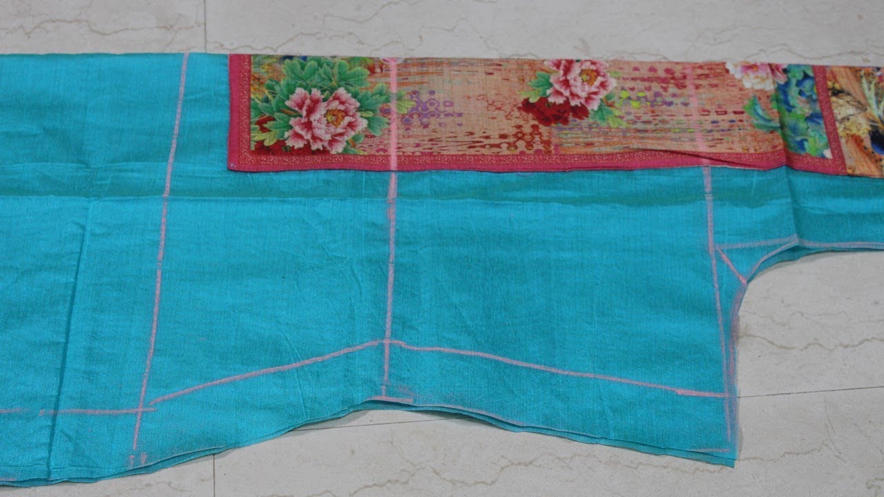 Straight cut kurti cutting, Straight cut Kurti / Suit / Kameez cutting ...