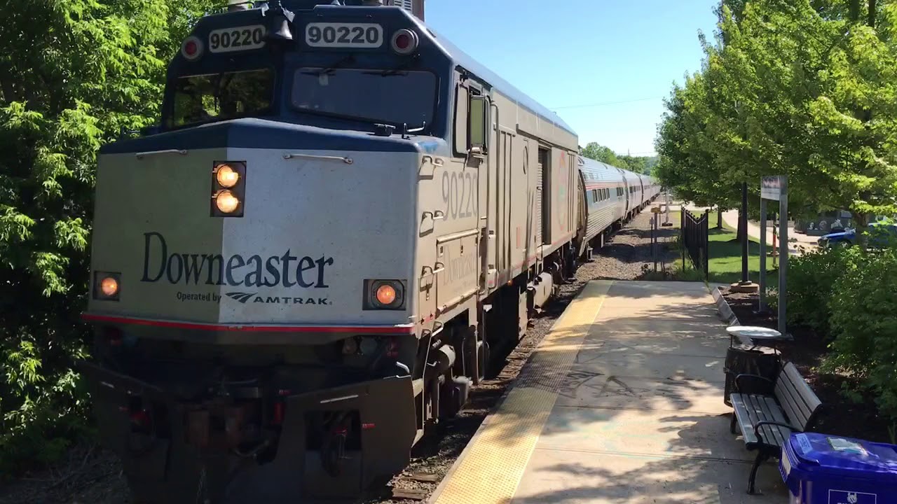 Amtrak Downeaster 693 - YouTube