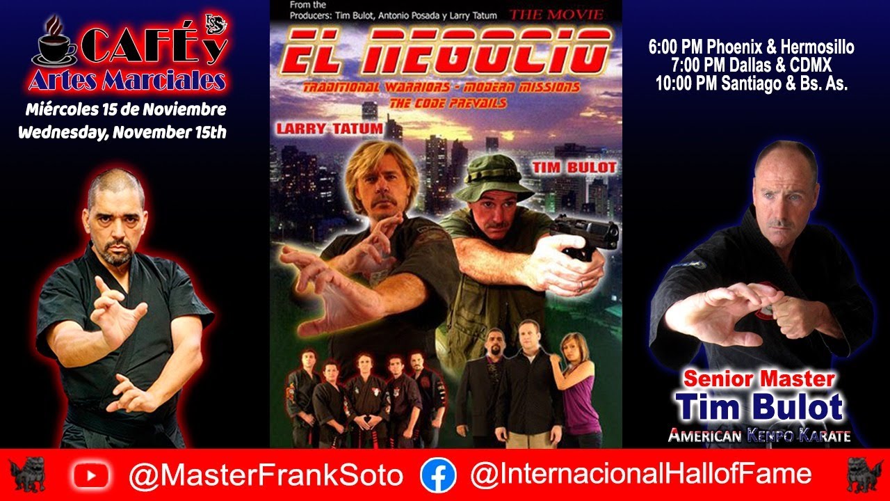 Café y Artes Marciales - El Negocio Kenpo Movie -SM Tim Bulot - YouTube