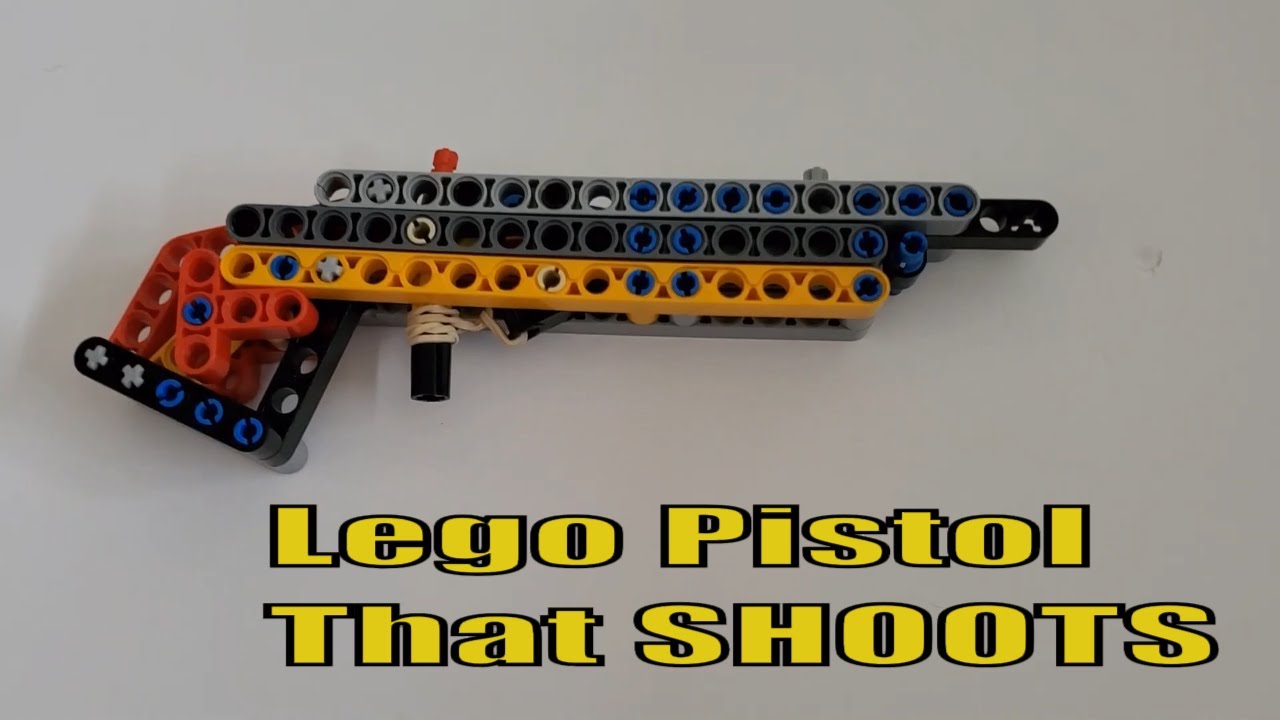 Unveiling the Most Powerful LEGO Pistol #LEGO - YouTube