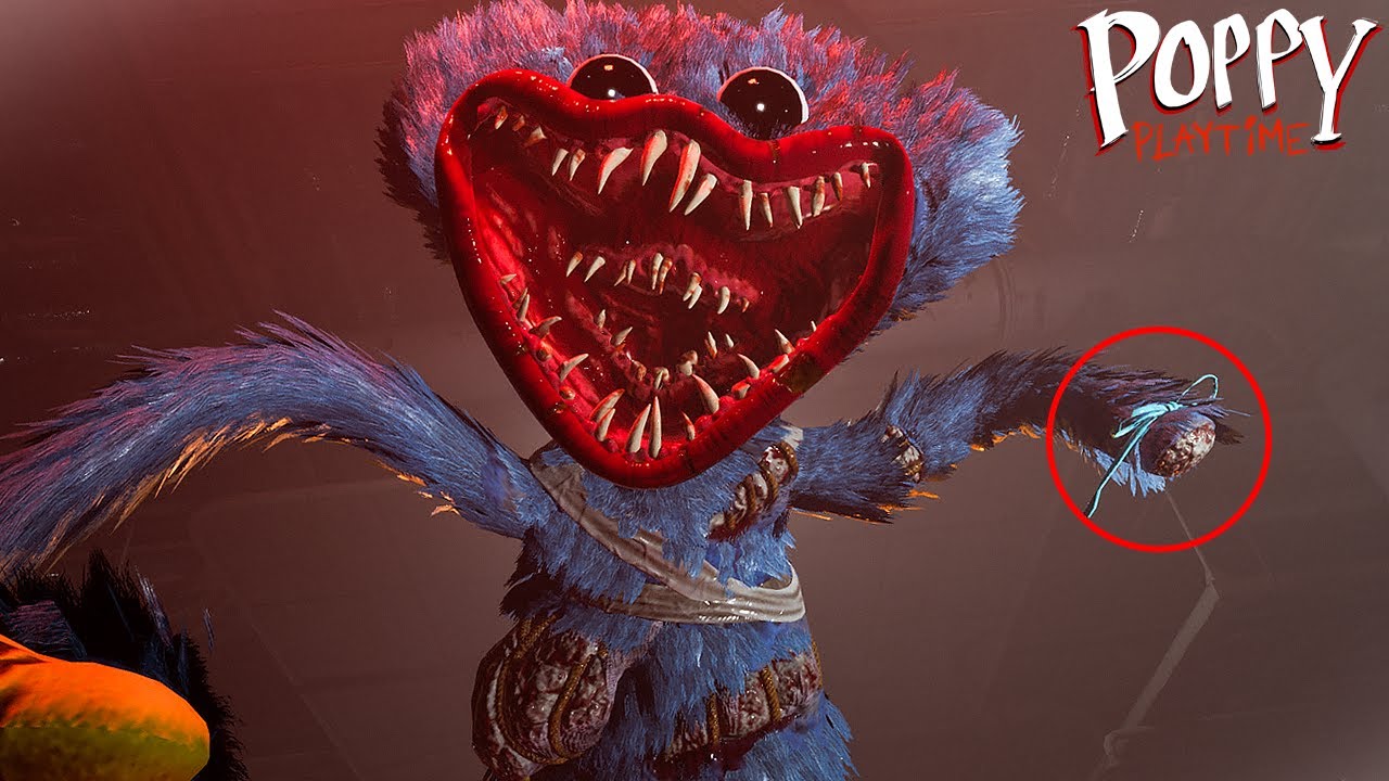 Poppy Playtime: Chapter 5 - Huggy Wuggy Jumpscare + Secret Room ...