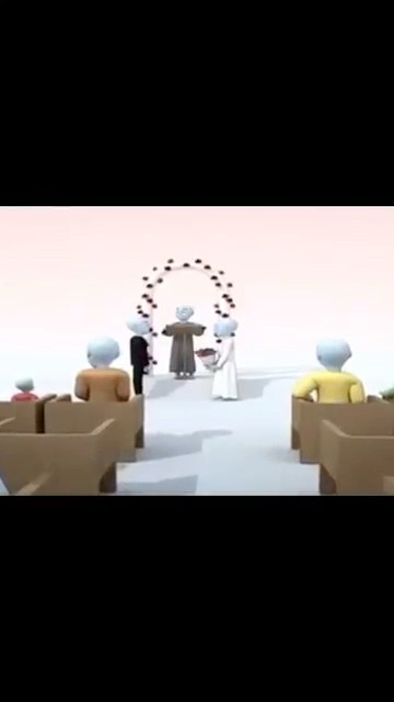 blue dude accepts marriage #meme #marriage - YouTube