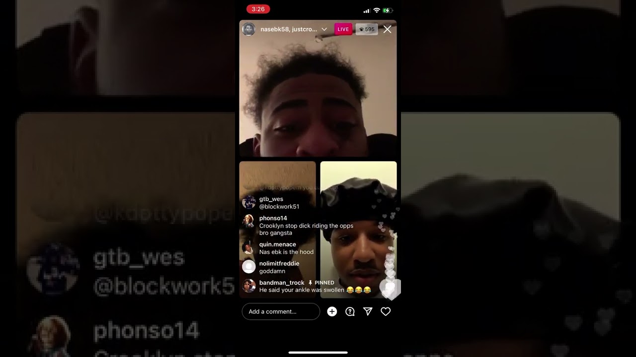 Nas EBK on live arguing wit his opps Kev Gz and Say Drilly😂😂ft: Yagi B ...