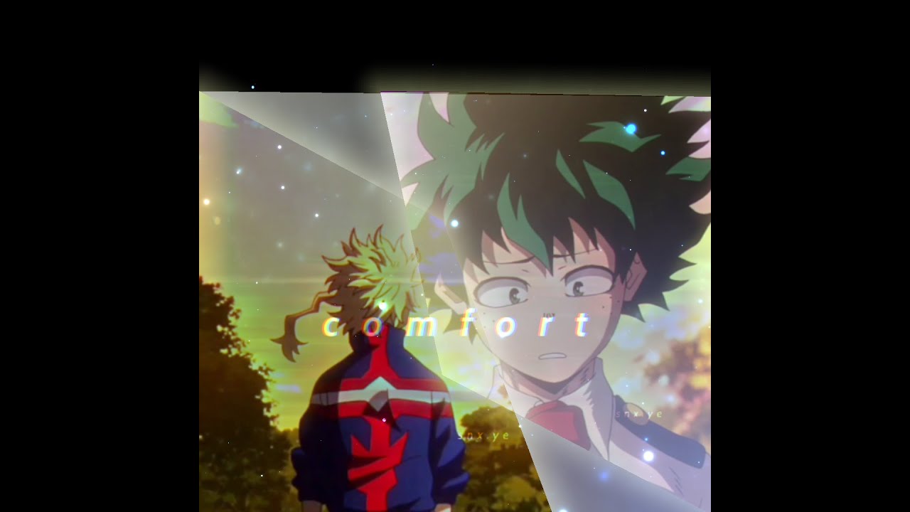 Izuku ( Deku ) Midoriya comfort edit🌥️ [sleep thru ur alarms ...