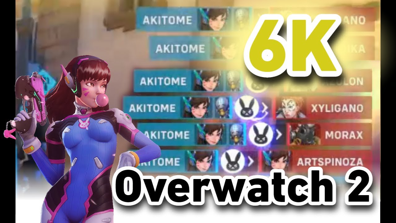 6K Team Kill in OW2! - Overwatch 2 - YouTube