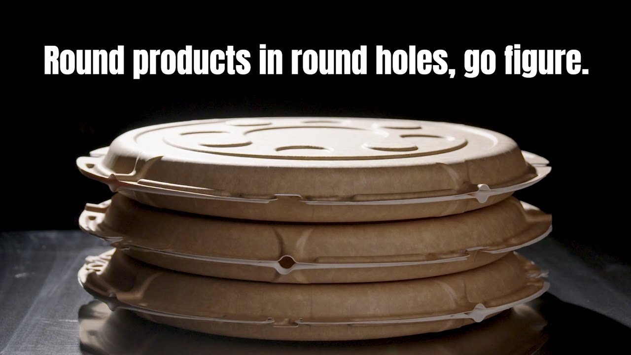 Round products in round holes, go figure. - YouTube