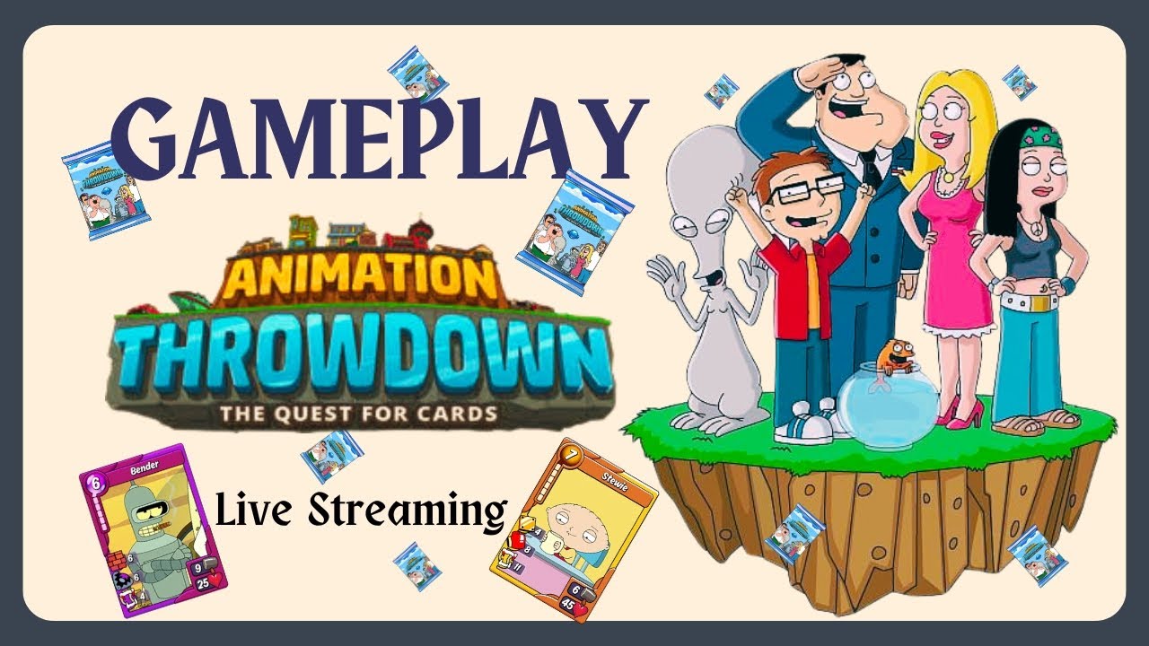 GAMEPLAY ANIMATION THROWDOWN: THE QUEST FOR CARDS #001 - YouTube