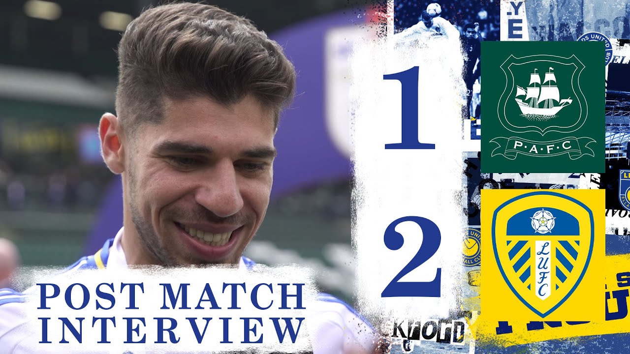 “I love this club” | Manor Solomon after title-winning goal | Plymouth ...