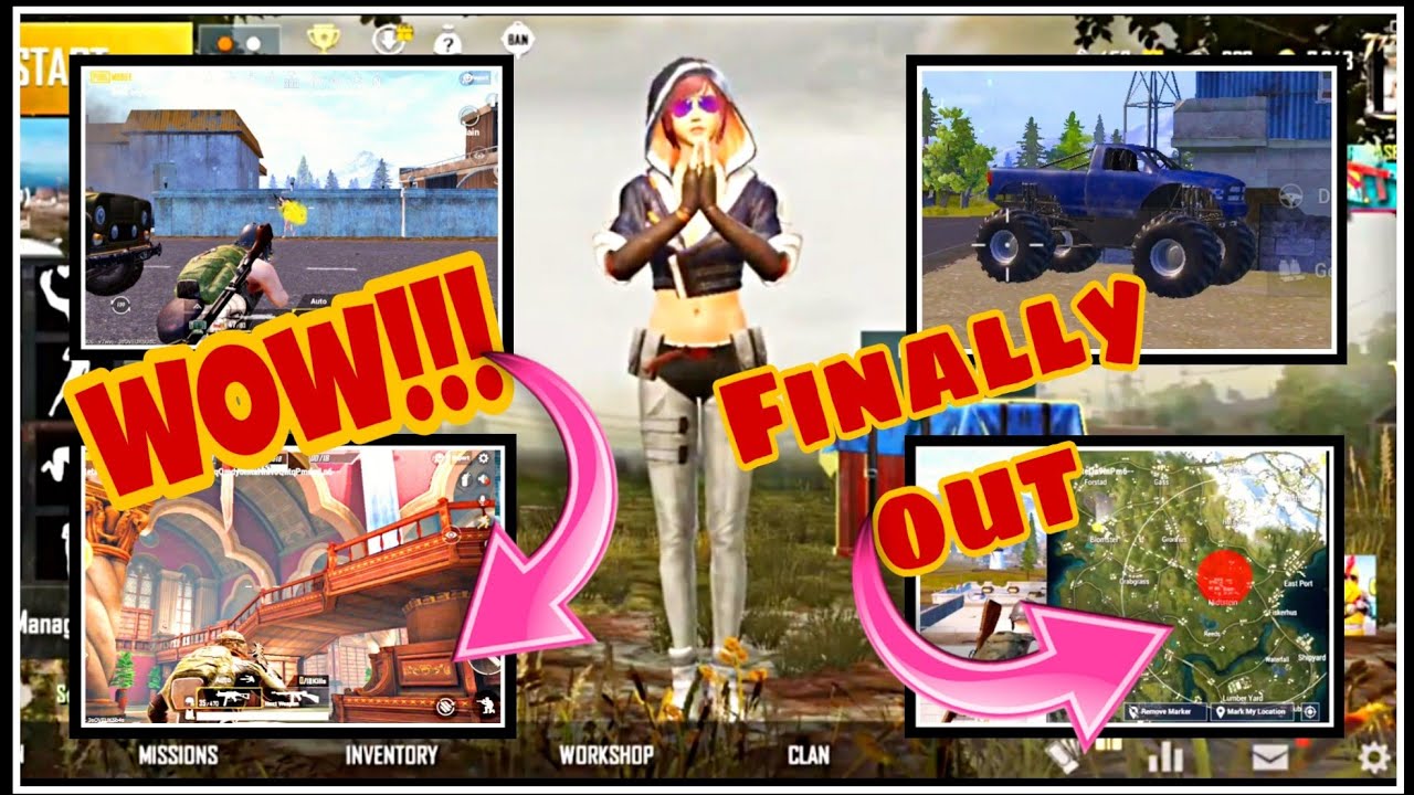 Locations of New map in PUBG Mobile | New mode in Arena | New hit ...