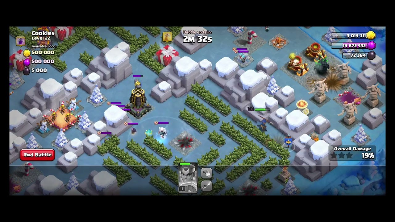 Level 22 Titan Chase Attack in coc || clash of clan 2024.. - YouTube
