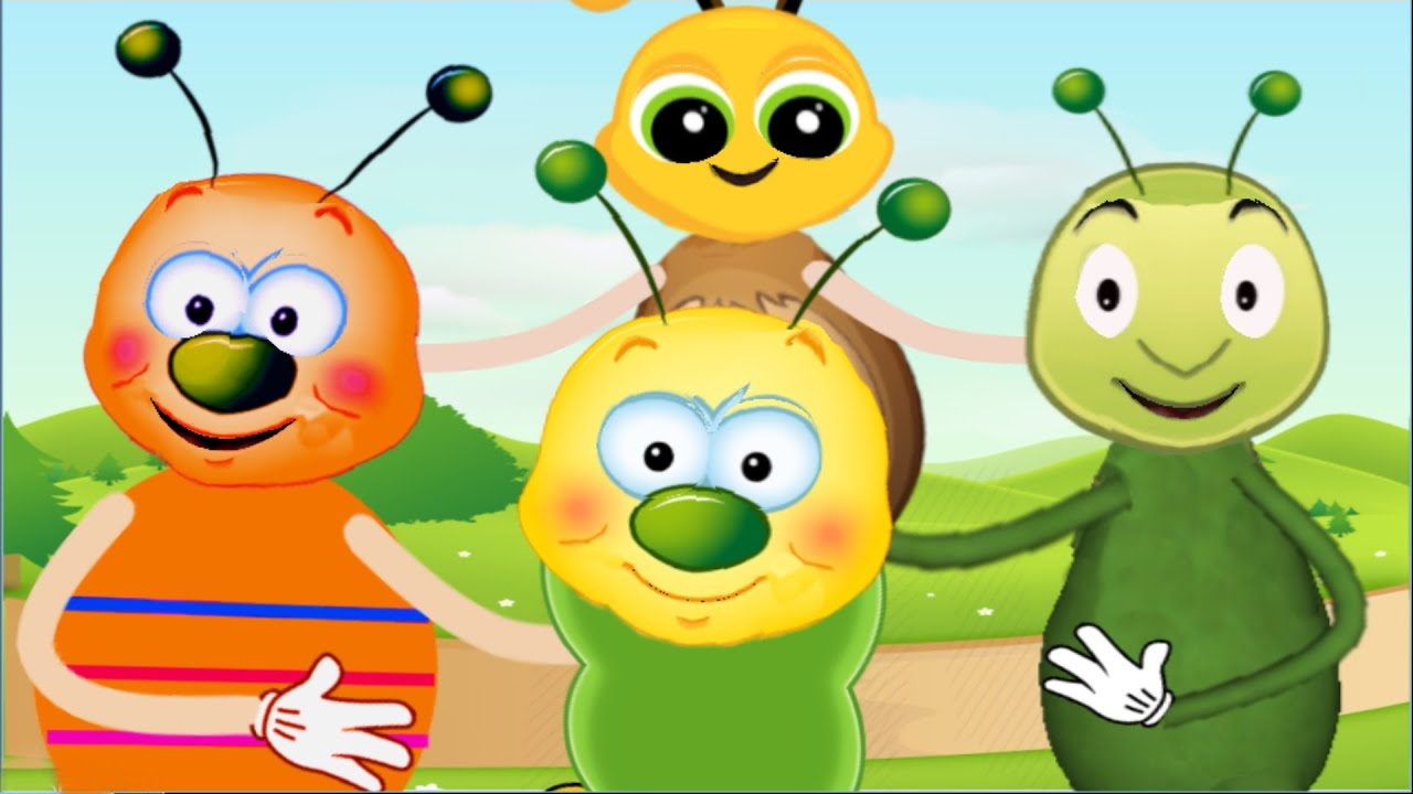 The Ugly Bug Ball Kids Song Karaoke Lyrics - Nursery Rhymes Bug Song ...