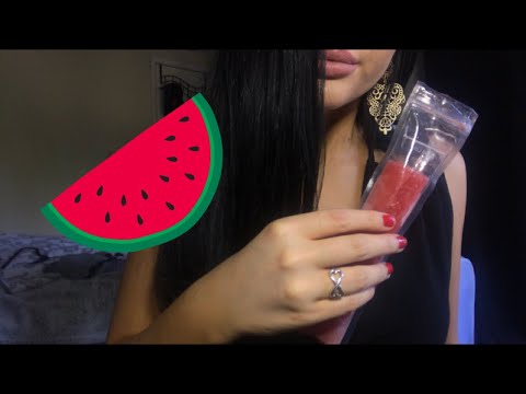 ASMR -HOW I MAKE WATERMELON POPSICLES