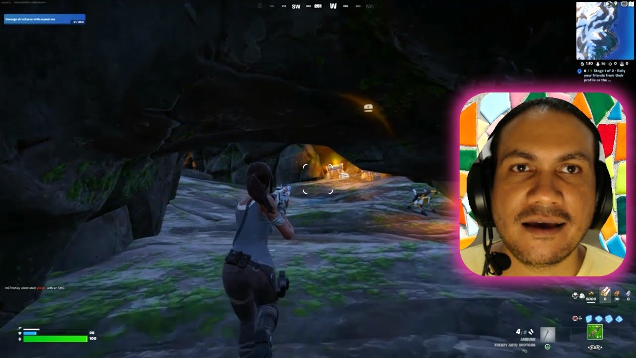 😲 SECRET CAVE FOUND in Fortnite Chapter 5 Season 1! (Loot Oasis ...